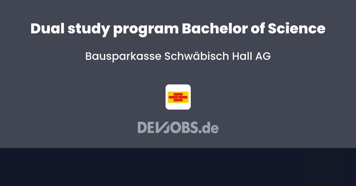 Dual study program Bachelor of Science Computer Science Information ...