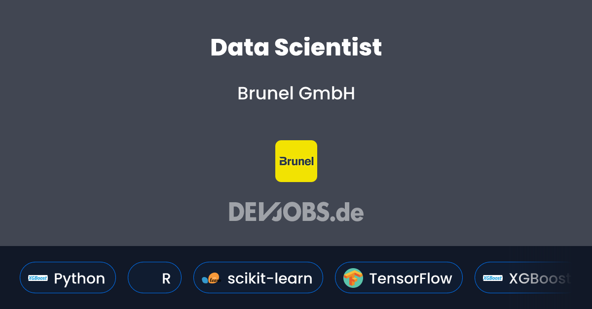 Data Scientist at Brunel GmbH | DEVjobs.de