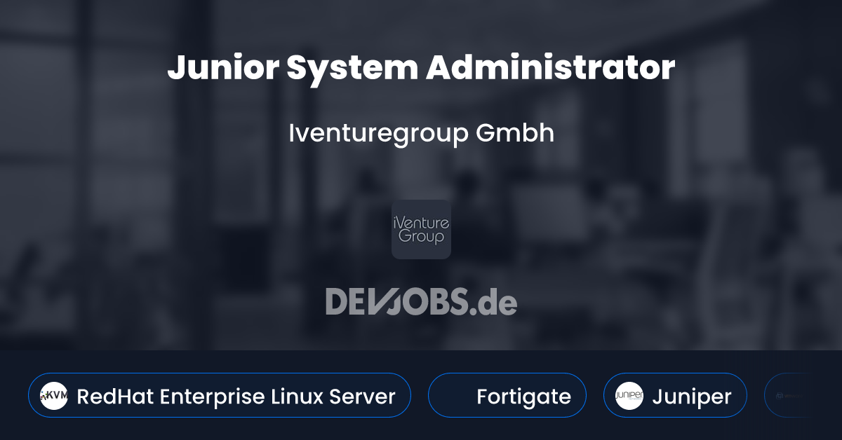 Junior System Administrator at Iventuregroup Gmbh | DEVjobs.de
